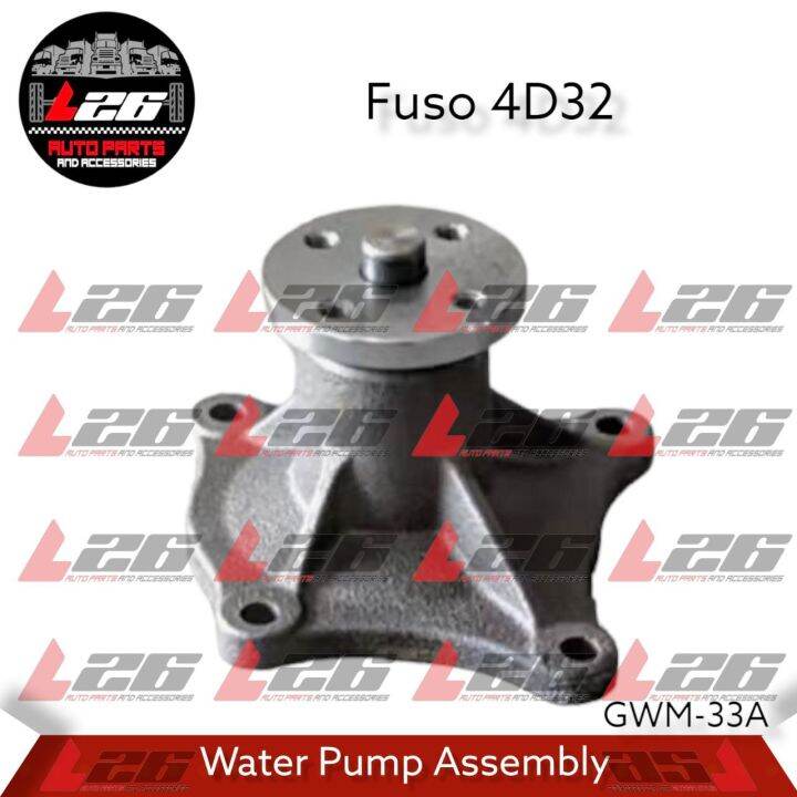 Fuso 4D32 WATER PUMP ASSEMBLY GWM-33A | Lazada PH