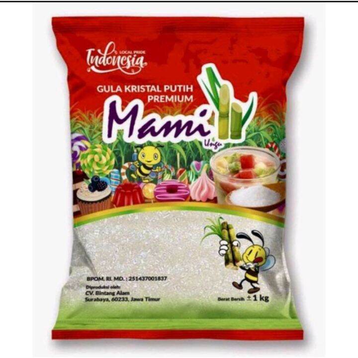 Gula pasir putih mami 1 kg || KTM (Jika kosong kami ganti merk lain) | Lazada Indonesia