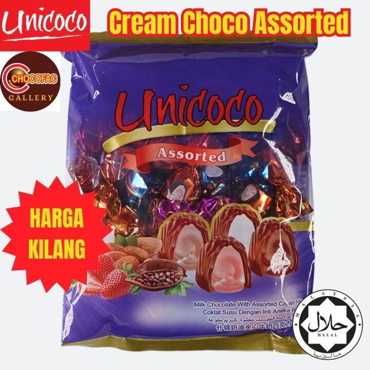 Unicoco Cream Chocolate Assorted 400g | Lazada