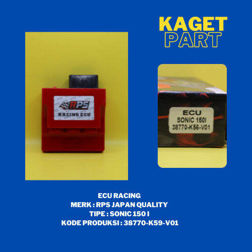 ECU RACING MERK RPS TIPE SONIC 150I ( 38770 - K56 - V01 ) | Lazada ...