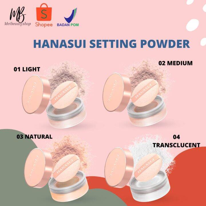 HANASUI Perfect Fit Setting Powder Indonesia | Lazada Indonesia