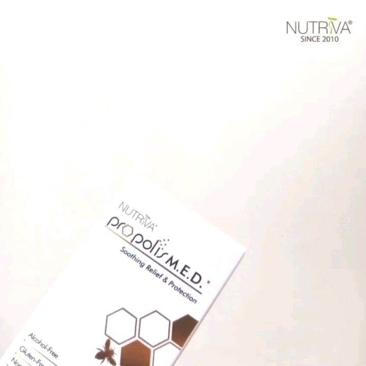 Nutriva Propolis M.E.D Oral Spray 15ml | Lazada