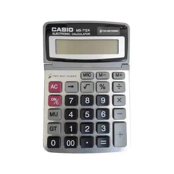Casio calculator for business Casio DM-712 Special calculator for scientific office School ...