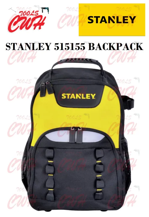 STANLEY STST515155 46X36X18CM 25KG CAPACITY LAPTOP BACKPACK TOOL BAG ...