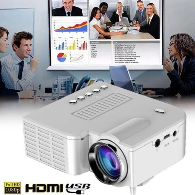 UNIC UC28 portable HD400 Lumens home mini led projector | Lazada PH
