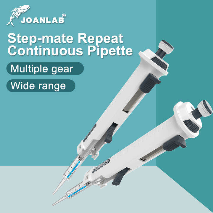 JOANLAB Continuous Dispenser Laboratory Dispensing Pipette Adjustable ...