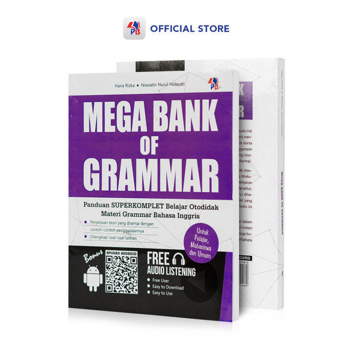 Buku Mega Bank Of Grammar Panduan Superkomplet Belajar Otodidak Materi ...