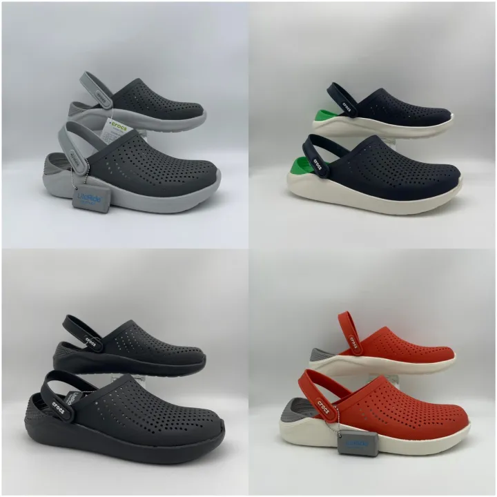 Crocs Lite Ride Clog ครอคส์ รองเท้าแตะ แบบลำลอง แบบสวม มาใหม่สุดฮิต ใส่ ...