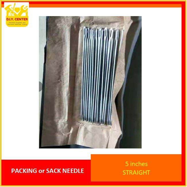 250 pieces Balance Brand Straight Sewing Needle for Sack 5 inches meat ...