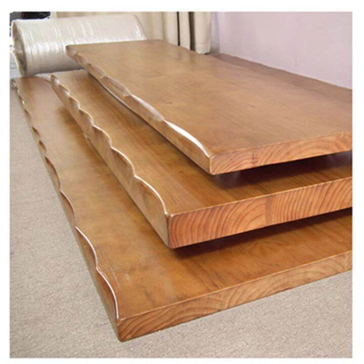 Solid wood bar board, countertop, dining table board, large wooden desk ...