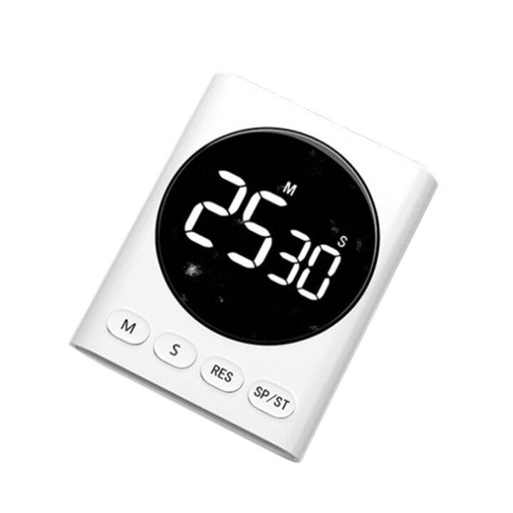 Digital Timer for Kitchen Cooking Study Stopwatch LED Counter Alarm ...