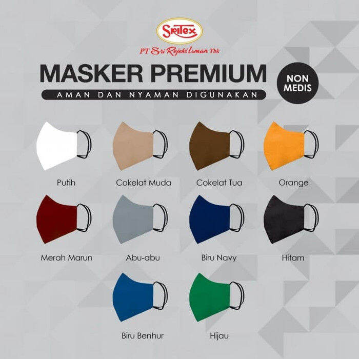 Masker standard SNI anti microbial anti air | Lazada Indonesia
