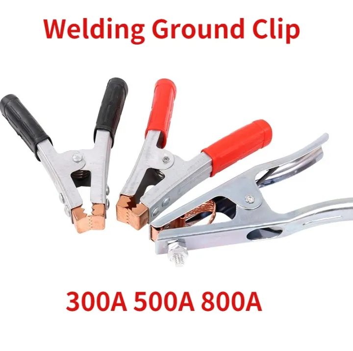 NELBOY HARDWARE 300A 500A 800A Earth Ground Cable Clip Clamp Welding ...