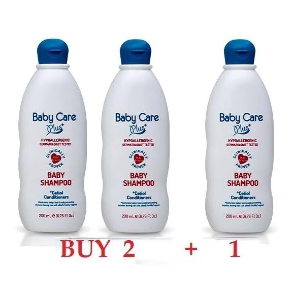 FZj8hbb7 BUY 2 1 Baby Care Plus SHAMPOO 200mL | Lazada PH
