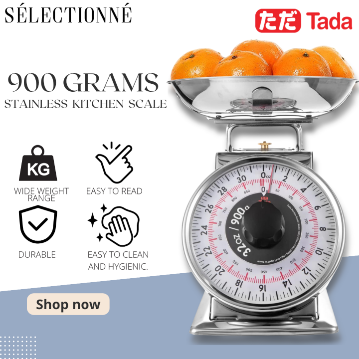 [TADA] 900 Grams Kitchen Weighing Scale Bowl type 32 Oz Timbangan with ...