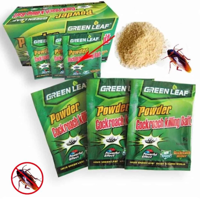 IPIS KILLER Green Killer Powder Cockroach Killing Bait pests/insects/bugs repellent powder ...