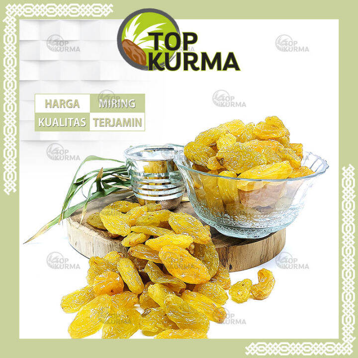 Kismis Jumbo Asam Manis Kismis Anggur 1 KG Premium Oleh oleh Haji ...