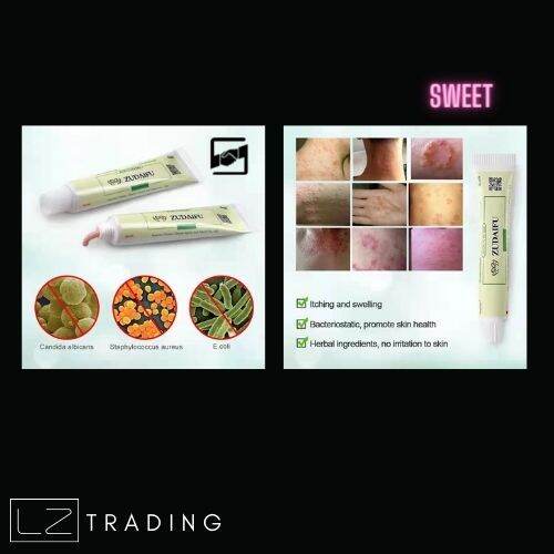 Sweet SALE Zudaifu Skin Herbal Psoriasis Dermatitis Eczema Pruritus ...