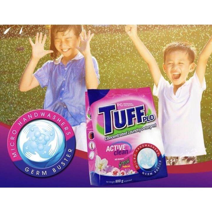 TUFF PLD ACTIVE CLEAN CONCENTRATED LAUNDRY DETERGENT 800g | Lazada PH