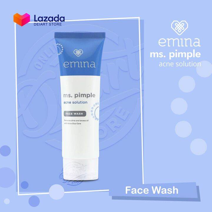 EMINA Ms. Pimple Acne Solution Face Wash 50 mL | Lazada Indonesia