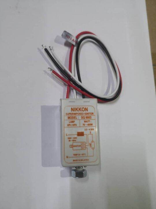 Nikkon SQ9003 Ignitor (70W-400W) | Lazada