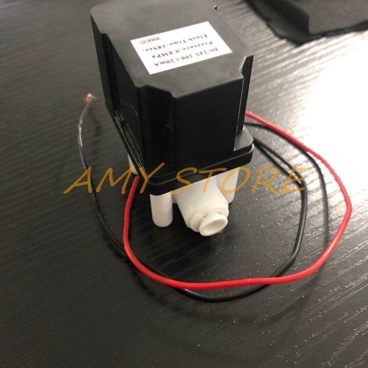 1 Dc24v 1/4quot; Tube Reverse Oosis Valve For 18 Seconds With Ro Restrictor: 300cc Washing Auto ...