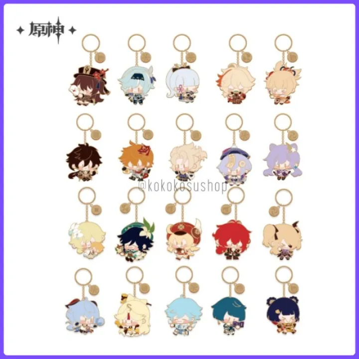 [ON HAND Fischl] Genshin Impact Official Metal Keychain | Lazada PH