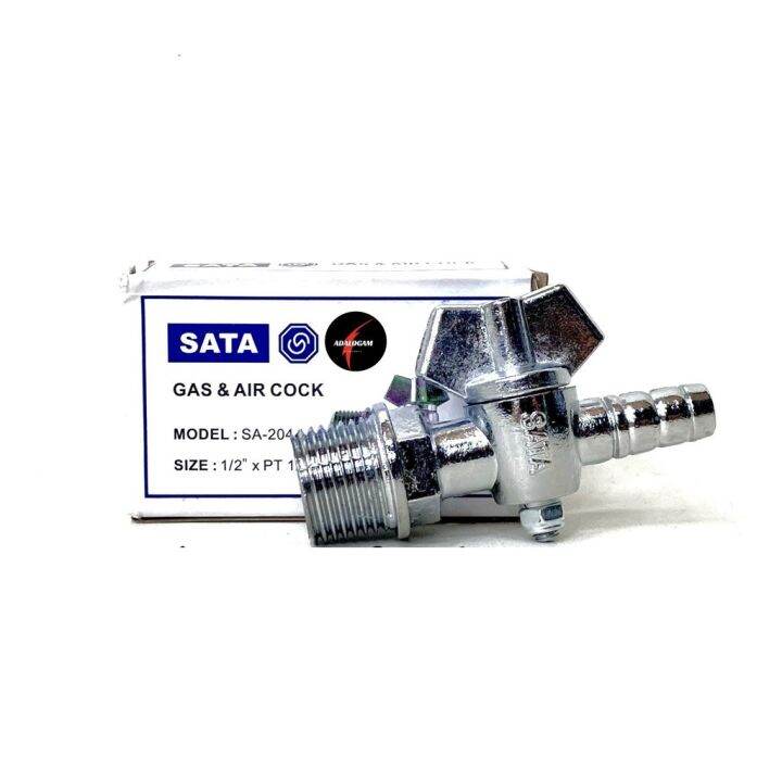 SATA Kran Gas 1/2 Inch - Stop Kran Oven Gas | Lazada Indonesia
