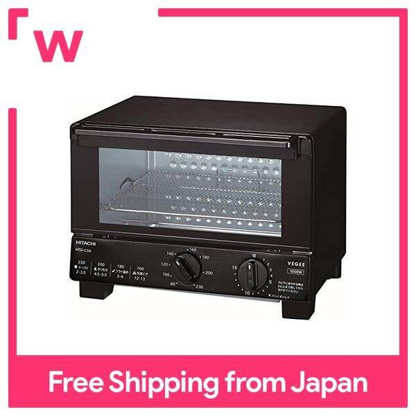 เครื่องปิ้งขนมปัง Hitachi เตาอบ1,000W Yamagata/square Bread 2ชิ้น Stepless ควบคุมอุณหภูมิ HTO ...