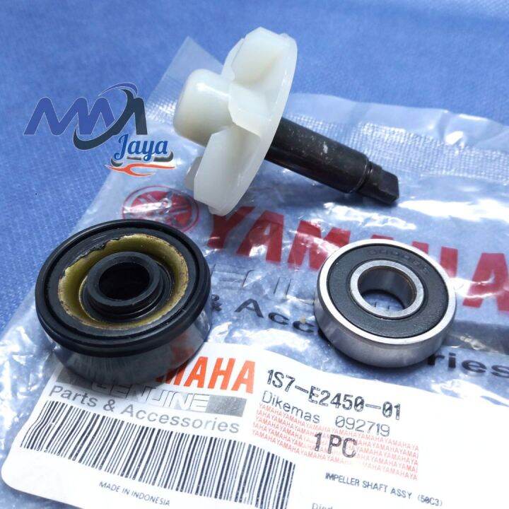 PAKET WATERPOMP JUPITER MX VIXION OLD NEW BARU LAMA R15 MX KING BEARING 6000 + SEAL + KIPAS ...