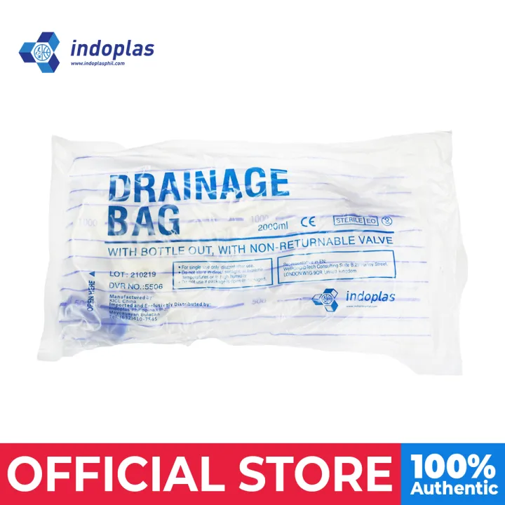 Indoplas Urine Drainage Bag 2000ml | Lazada PH