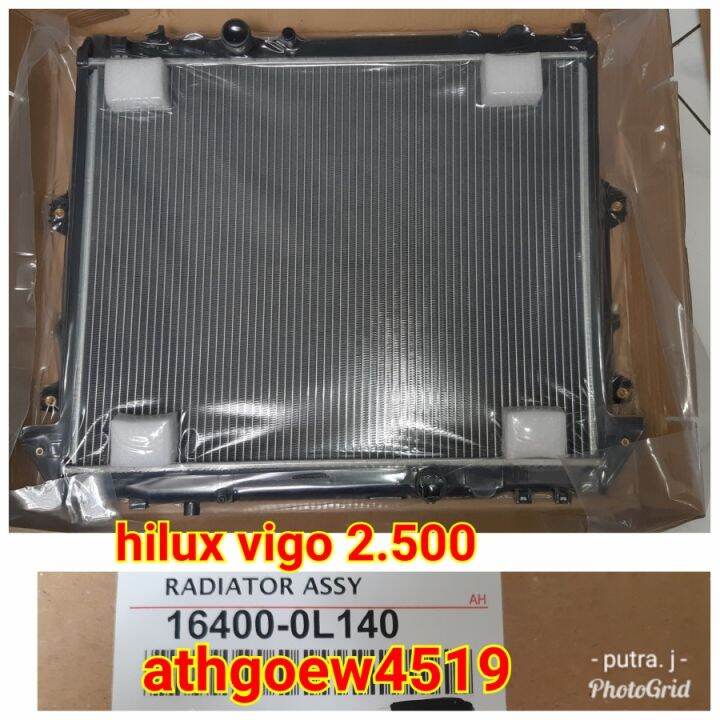 RADIATOR ASSY MANUAL INNOVA DIESEL HILUX VIGO 2.5 3.0 OEM TOYOTA ...