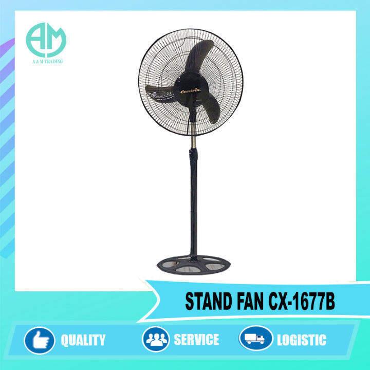 Stand Fan Centrix 16 inches 3 Banana Blade #CX-1677B | Lazada PH