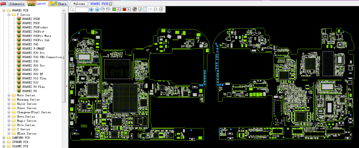3ผู้ใช้ DZKJ Schematic Diagram Bitmap DZKJ PhoneRepair เครื่องมือสำหรับ Xiaomi Android เมนบอร์ด ...