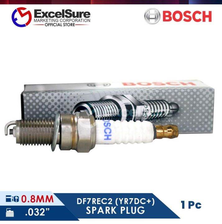 BOSCH Spark plug YR7DC+ (DF7REC2) for Toyota Avanza | Lazada PH