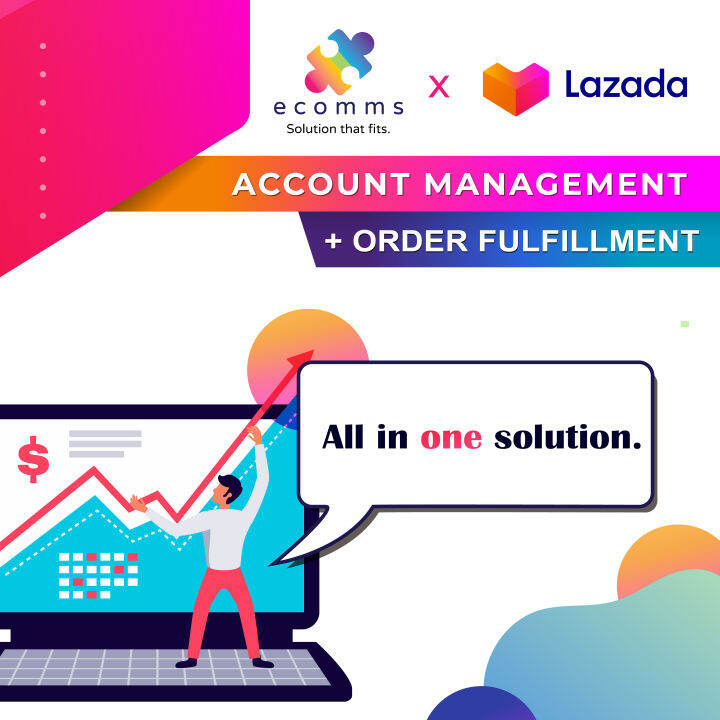 Account management with order fulfillment- Ecomms | Lazada Singapore