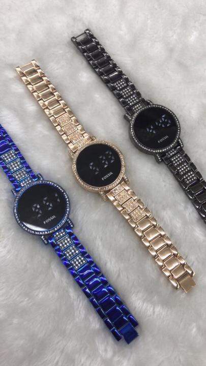 Fossil Touch Screen Digital Woman Watch For Women | Lazada