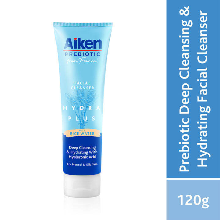 AIKEN Prebiotic Cleanser Hydra & Deep Cleansing 120g | Non-Irritating ...
