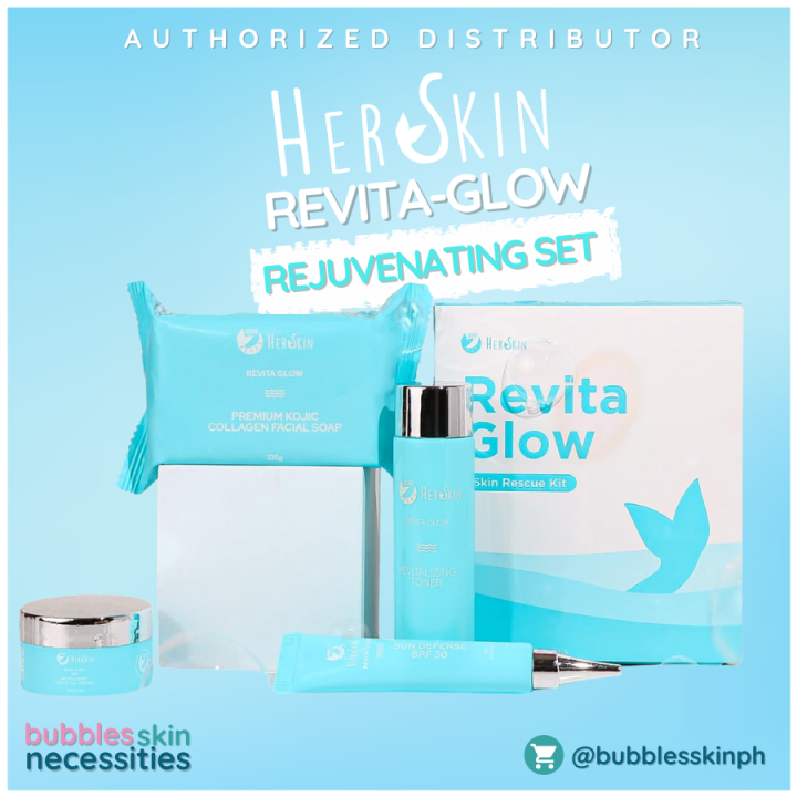 HER SKIN Revita-Glow (NEW PACKAGING) HerSkin Revitaglow Skin Rescue Kit ...