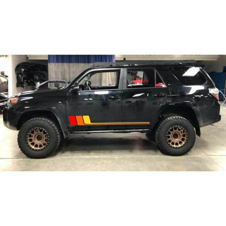 X2 Retro Decal Stripes for Toyota 4Runner 5th generation | Lazada.co.th
