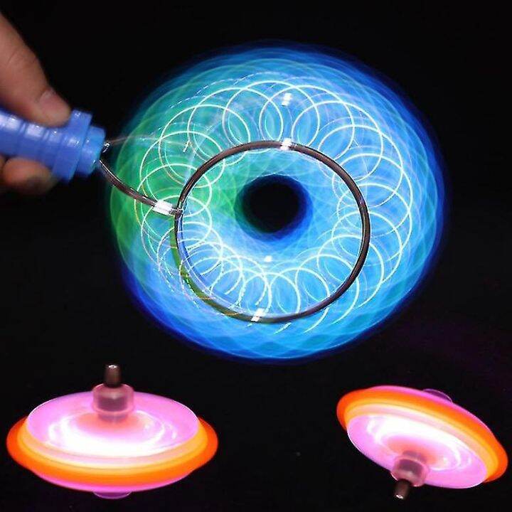 ARDIGI LED Magnetic Gyro Wheel Colorful Light Magic Yo-Yo Ball Toy ...