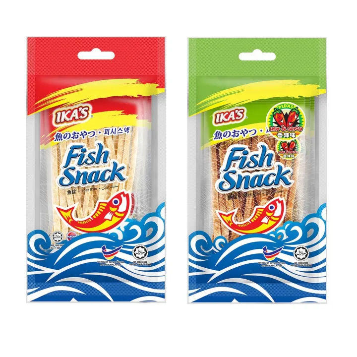 Ika's Fish Snack Original Flavour 6 Packs x 5g | Lazada