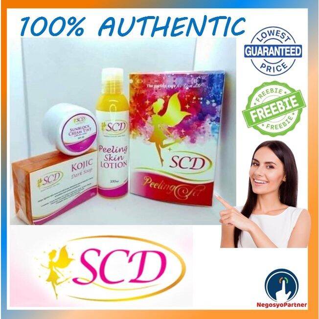 Immediate delivery SCD Peeling Skin Lotion Big Set and SCD Peeling Skin ...