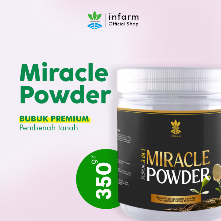 INFARM - Miracle Powder Asam Humat Pembenah Media Tanam Penyubur Daun ...