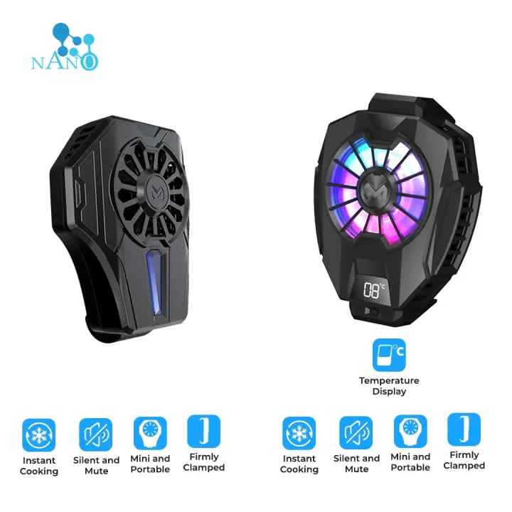 Fancooler Pendingin Hp Radiator Coolingfan Gaming For Mobile Phone ...