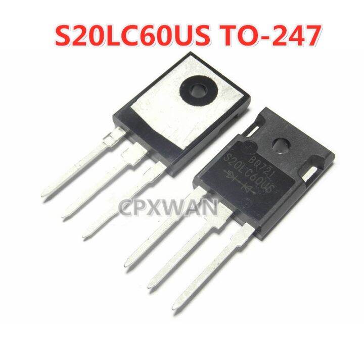 2pcs S20LC60US TO-247 S20LC60 20LC60 TO247 20A 600V fast recovery ...