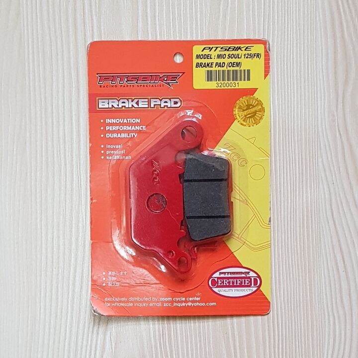(Best) Pitsbike Breakpad for Mio Soul I/Mio125/Nmax Front/Aerox / sniper mxi | Lazada PH