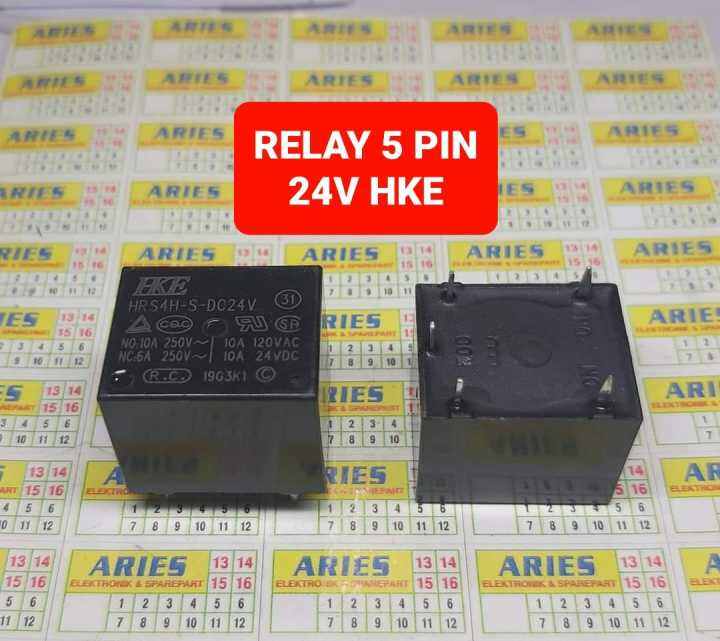 RELAY 24V 5 PIN HKE | Lazada Indonesia