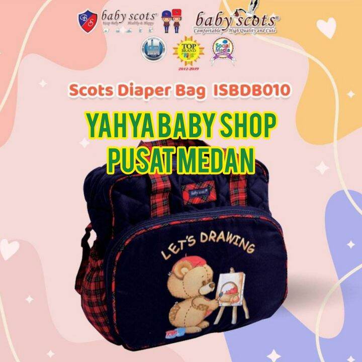 Baby Scots Tas Popok Perlengkapan Bayi Baby// Yahya Baby Shop Pusat ...