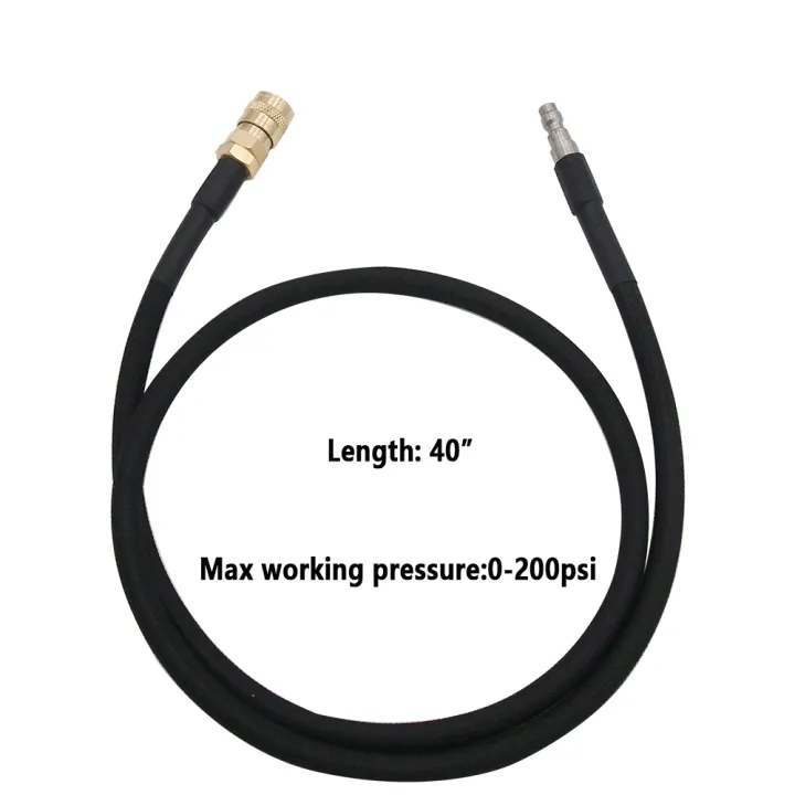 Air Hose Remote Line HPA SLP FLEX with (US)Foster QD 40 Inch Low ...